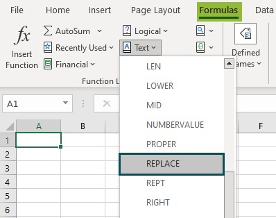 Excel REPLACE Function - How To Use? Examples and Template.