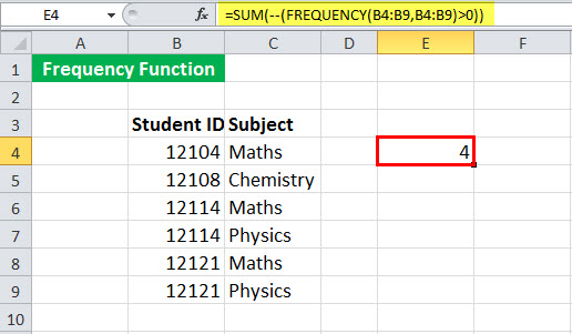 FREQUENCY Excel Function - How to Use? (Easy Steps)
