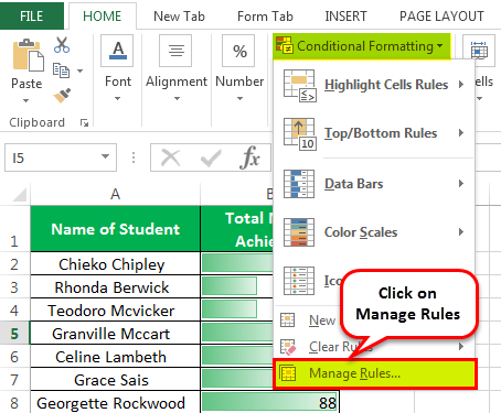 Data Bars in Excel | How to Add Data Bars Using Conditional Formatting?