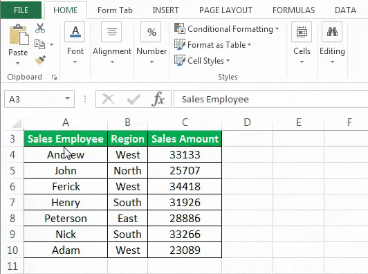 Filter Shortcut in Excel | Top 7 Keyboard Shortcuts for Filters in Excel