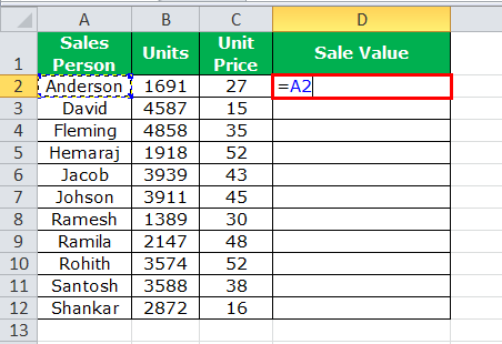 Text in Excel Formula | How to Add Text in an Excel Formula Cell?