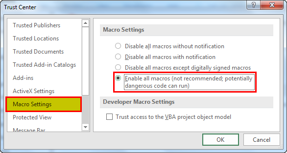 How to Enable Macros in Excel? (Step by Step Guide)