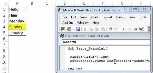 VBA Paste (Step by Step Guide) | How to Paste Data using VBA Code?