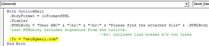 Vba Outlook How To Send Emails From Outlook Using Vba Code