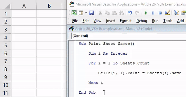 VBA Examples | List of Top 19 Excel VBA Examples for Beginners