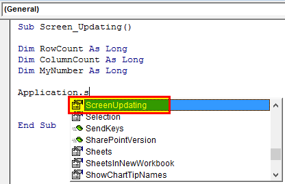 VBA Screen Updating | Speeding Up the Code Running Process