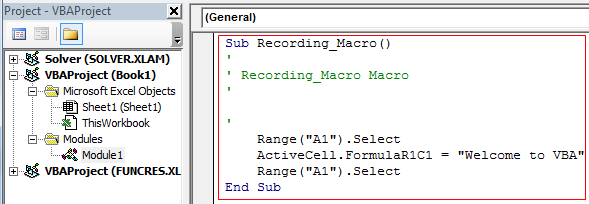 VBA Macros | Step by Step Guide to Record Macros in VBA