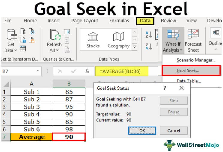 Goal Seek in Excel - How to Use Goal Seek Function?