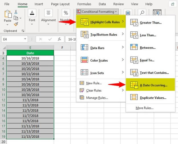 Conditional Formatting in Excel - Step by Step Examples