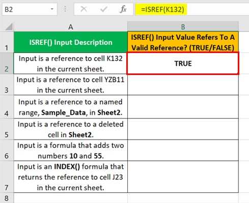 ISREF Function in Excel - Formula, Examples, How to Use?
